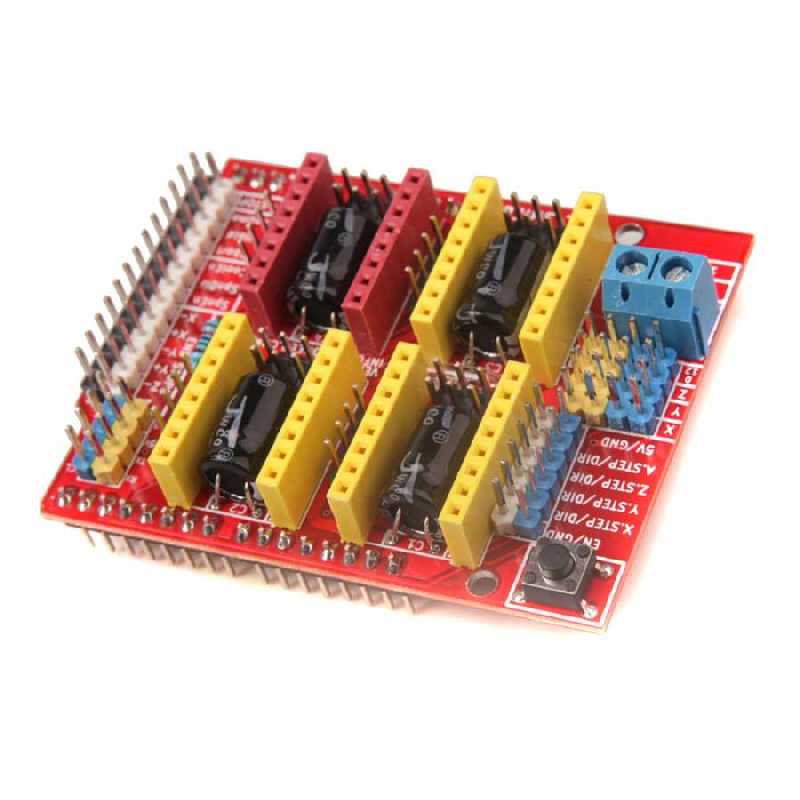 CNC shield for arduino - Nauvitel Electronics : Just plug in